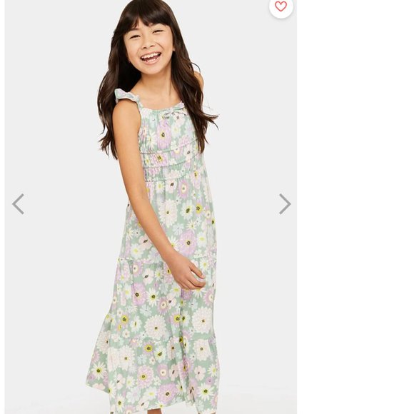 fabkids | Dresses | Nwt Fabkids Floral Ruched Maxi Dress | Poshmark
